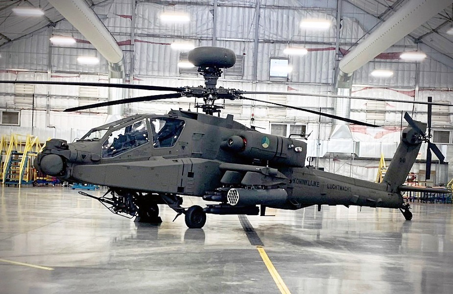 Boeing, ilk modernize edilmiş AH-64E Apache'yi Hollanda Kraliyet Hava ...